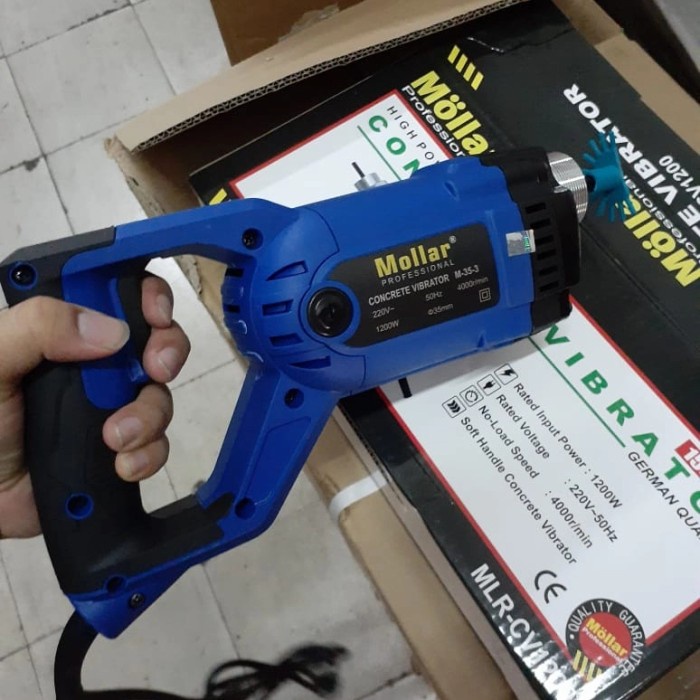 Jual Mollar Bor Concrete Vibrator Elektrik Semen Cor Mesin Mlr-Cv1200 ...