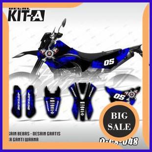 Jual Decal WR 155 MOTIF ABSTRAK KOMBINASI BIRU PISTON D-C8-048 1M4R23 ...