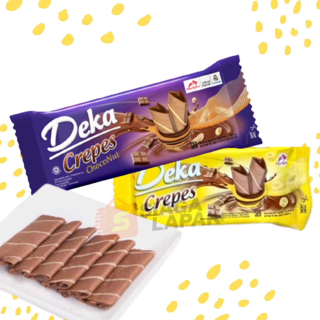 Jual Biskuit Deka Crepes ECERAN 1 PCS Choconut Choco Banana Crackers ...
