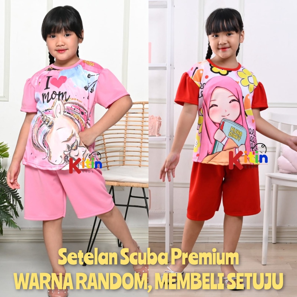 Jual OP - SETELAN HARIAN DAN BAJU MAIN ANAK CEWEK/PEREMPUAN SCUBA ...