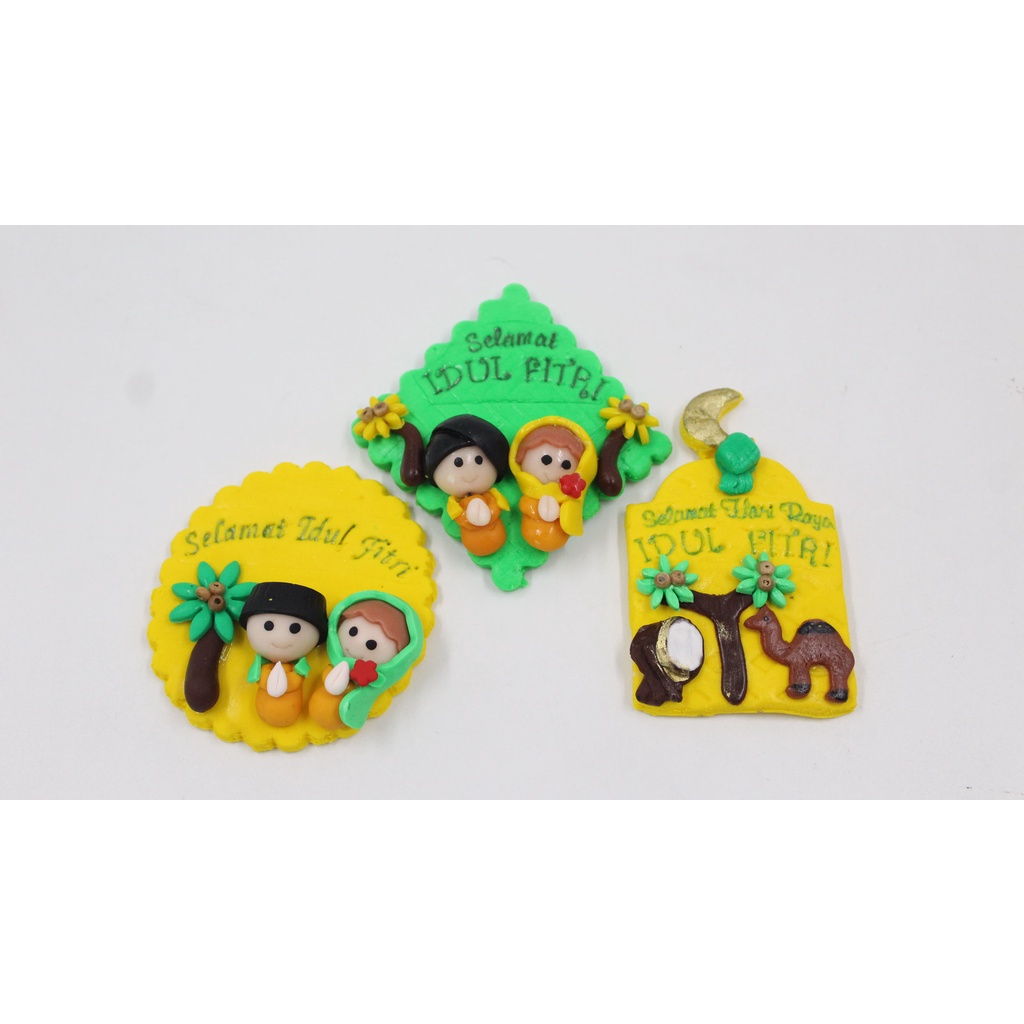 Jual Clay Couple Masjid Bedug Kuning (LCL 2315) [Instant Surabaya ...