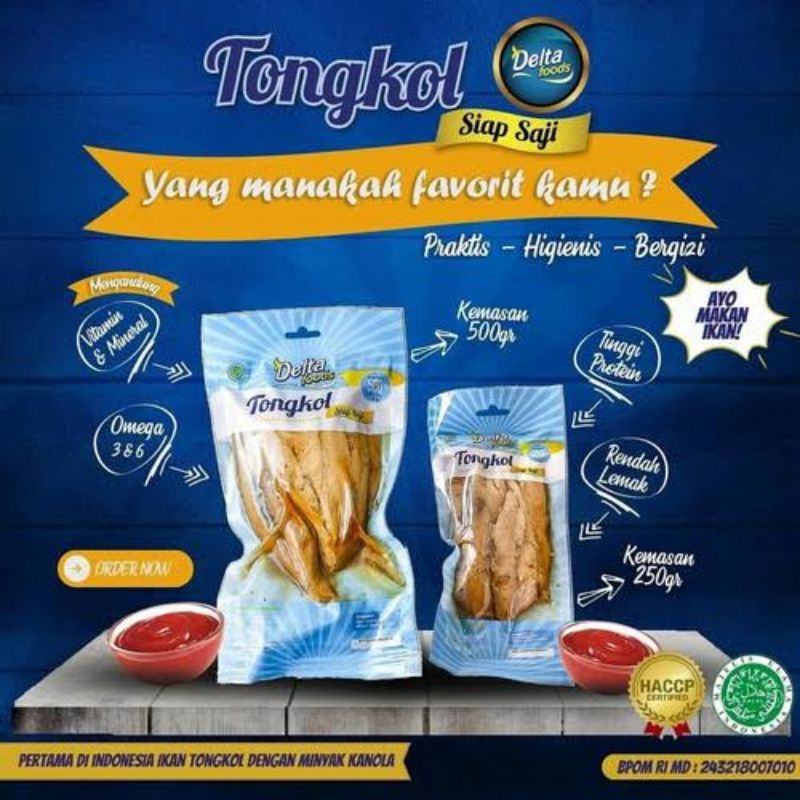 Jual Ikan Tongkol Delta Foods | Shopee Indonesia