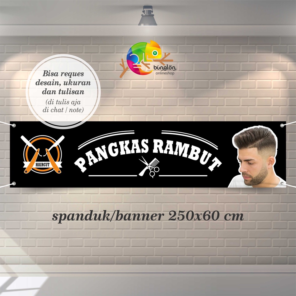 Jual Spanduk, Banner Pangkas Rambut Model Terbaru | Shopee Indonesia