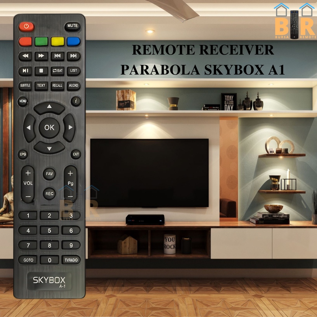 Jual Remot Remote Receiver Parabola Skybox A1 New Plus | Shopee Indonesia