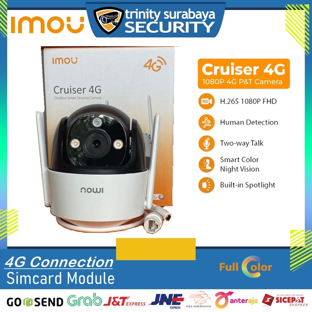 Jual Ip Camera CCTV IMOU Cruiser 4G Simcard Module Trinity | Shopee ...
