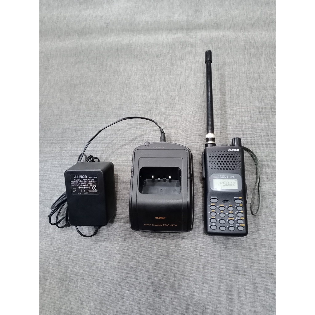 Jual Radio HT ALINCO DJ-195 VHF BEKAS LIKE NEW | Shopee Indonesia