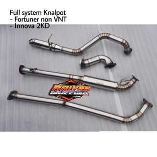 Jual Knalpot Fullsystem Innova Diesel 2KD Innova Reborn Fortuner VNT ...