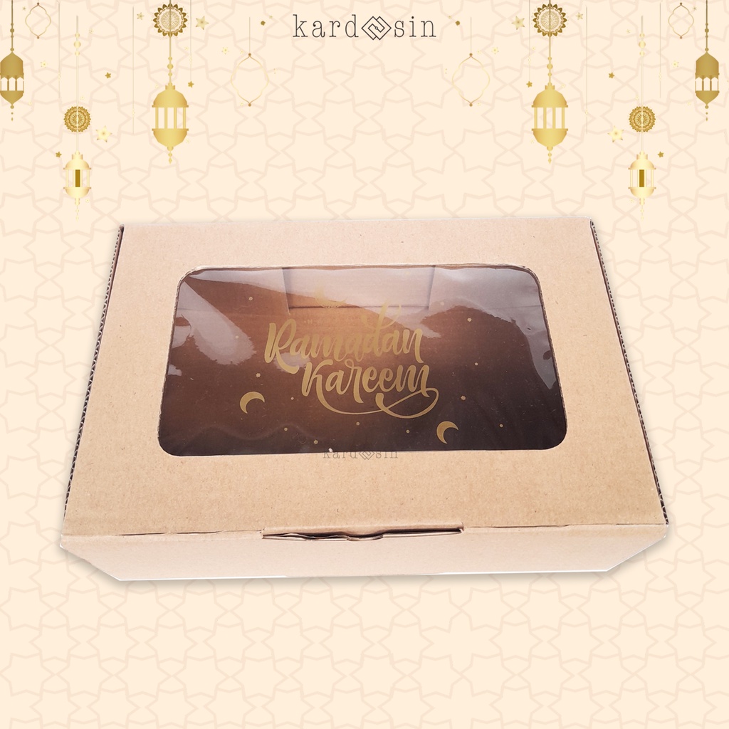 Jual BOX HAMPERS RAMADHAN WINDOW BOX PACKAGING KARDUS BOX PACKAGE ...