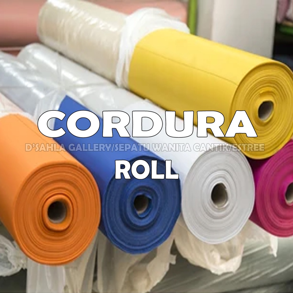 Jual 1 roll Kain Cordura Condura Waterproof Polos Motif Tebal Tebal ...