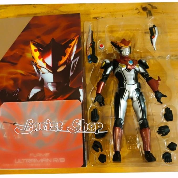 Jual SHF Figuarts Ultraman R/B Blu Rosso Wind Fire Earth Aqua Ground ...
