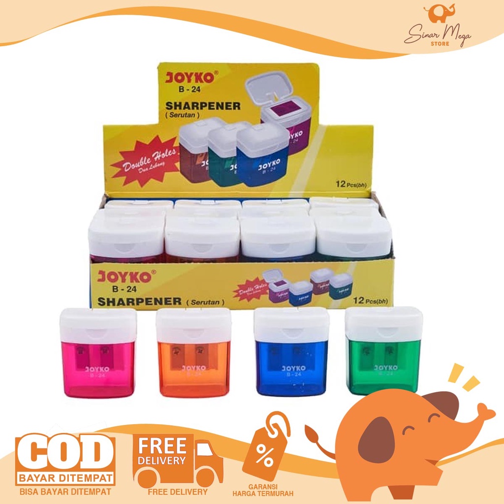 Jual Joyko Sharpener Serutan Rautan Peruncing B-24 | Shopee Indonesia