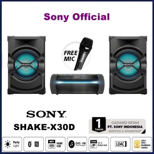 Jual Sony Sistem Home Theatre Audio Speaker dengan DVD Shake-X30D ...