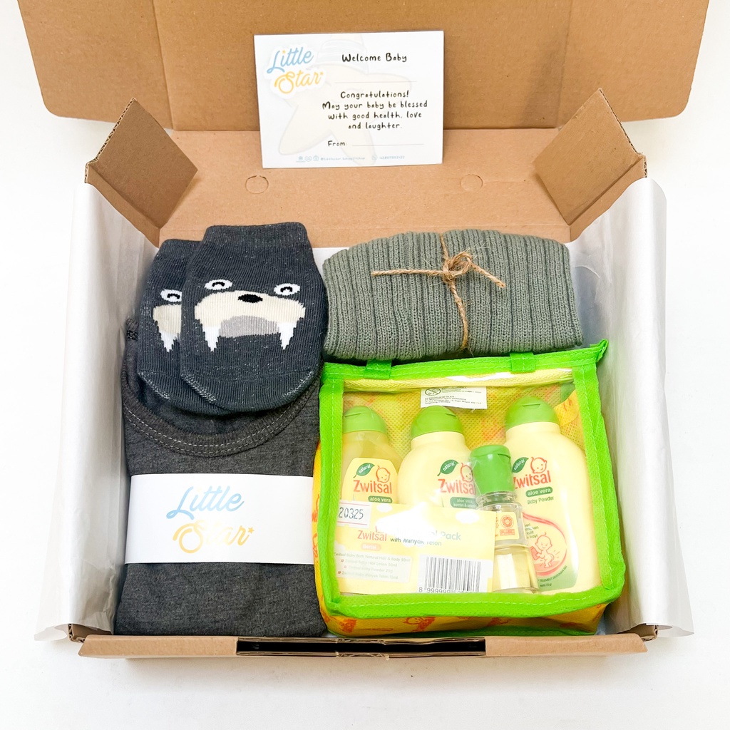 Jual Hampers Newborn Baby Gift Set Kado Baju Sabun Perlengkapan Mandi ...