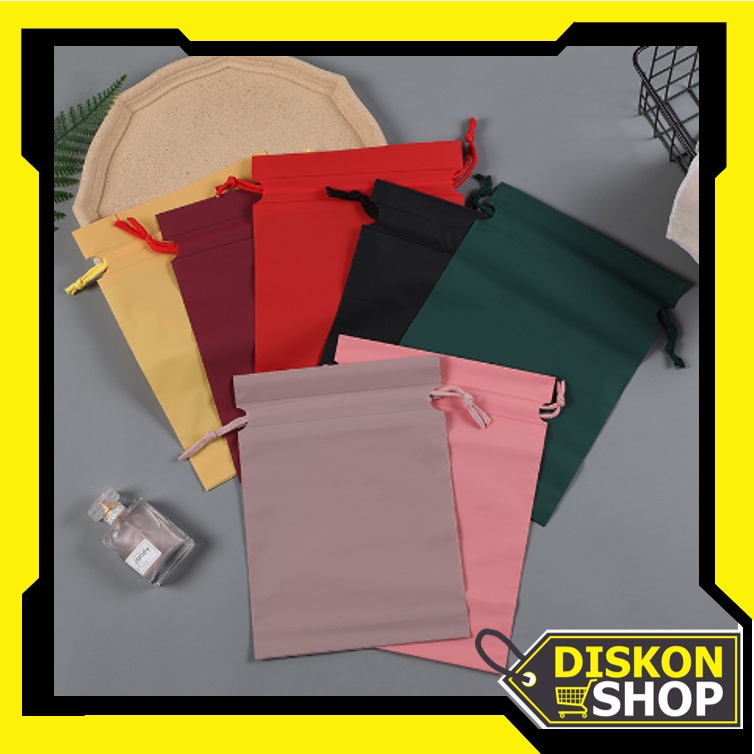 Jual Diskon Shop - H5754 Tas Serut Kantong Travel Polos / Premium ...