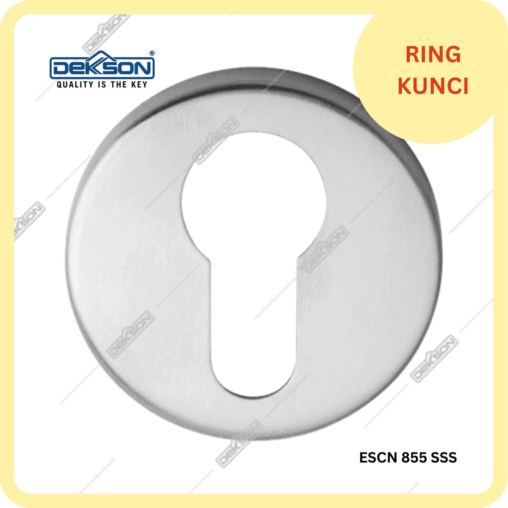 Jual Ring Kunci Pintu ESCUTCHEON ESCN 855 SSS DEKKSON | Shopee Indonesia