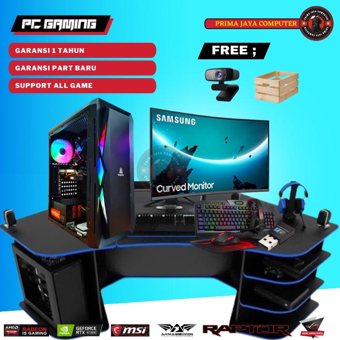 Jual Pc Gaming Editing Rakitan Ful set pc cpu gaming rakitan ful set AMD RYZEN 5 3400G PC Cpu ...