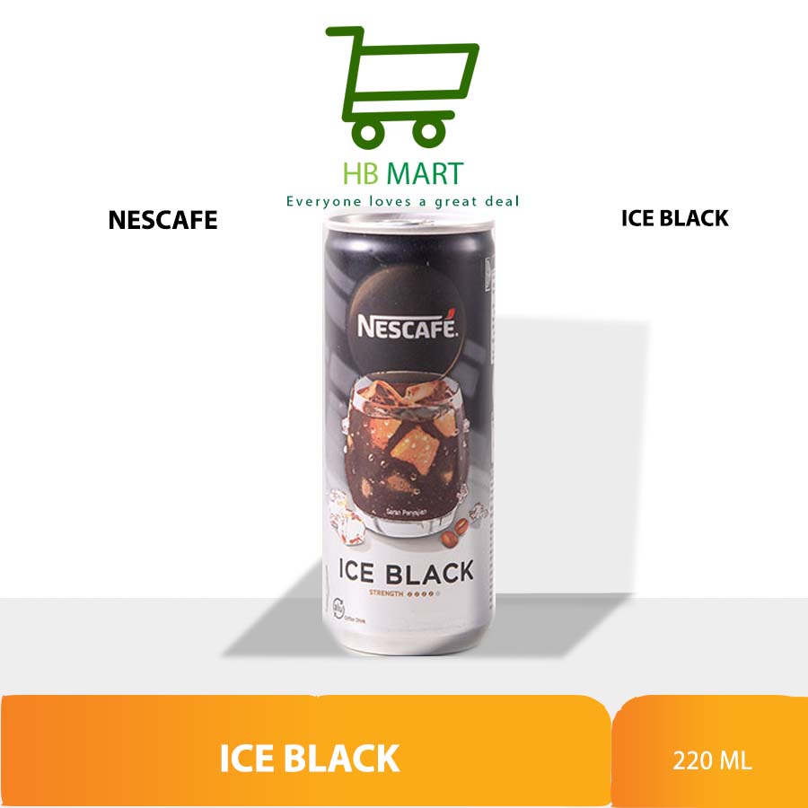 Jual MINUMAN NESCAFE ICE BLACK STRENGTH 220ML | Shopee Indonesia