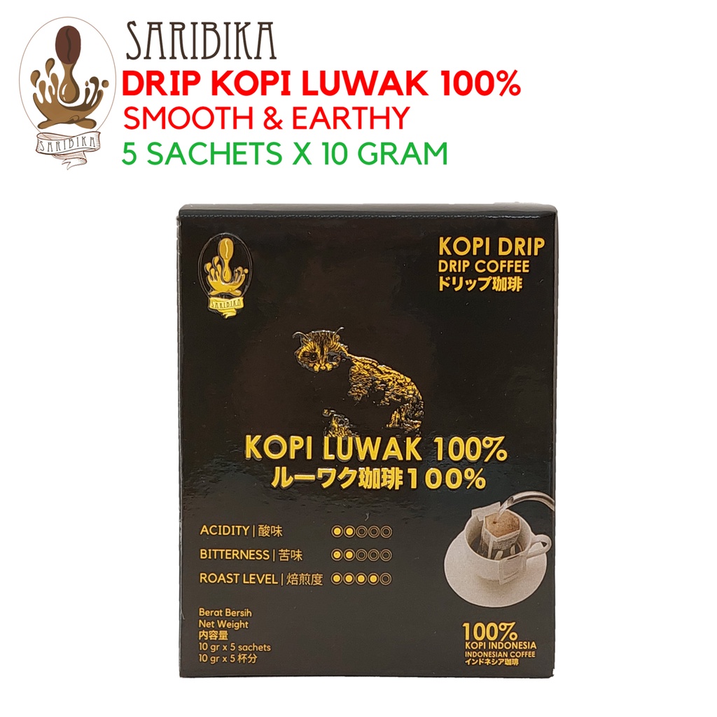 Jual Saribika Drip Kopi Luwak 100% | Shopee Indonesia