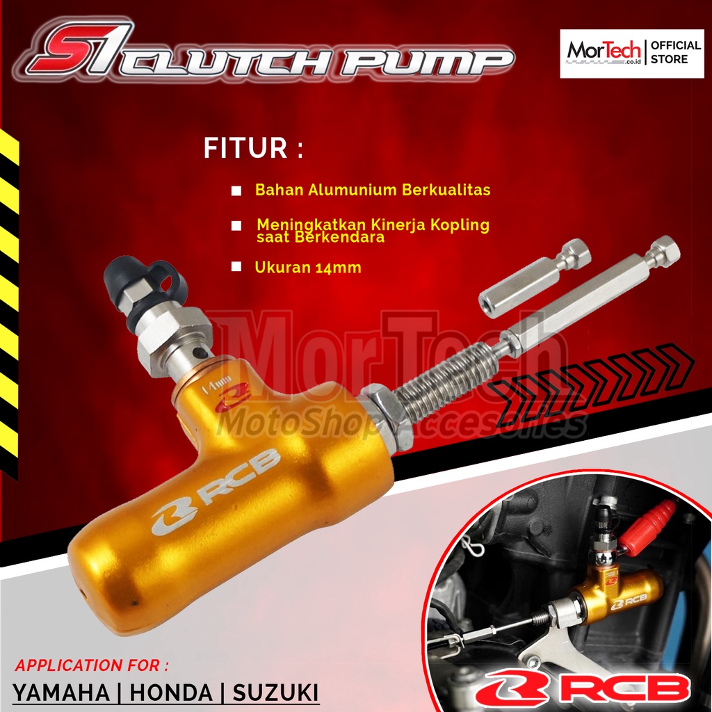 Jual RCB Clutch Pump S1 14mm Stut Pump Hidrolik Hydrolik Kopling KTC ...