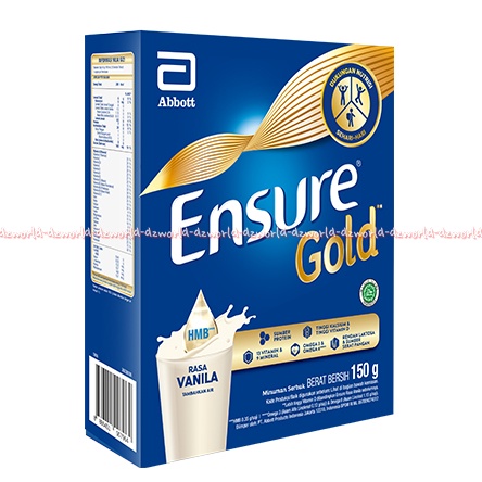 Jual Ensure Gold 150gr Rasa Vanilla Susuk Bubuk Ensur Kemasan Kotak Box ...