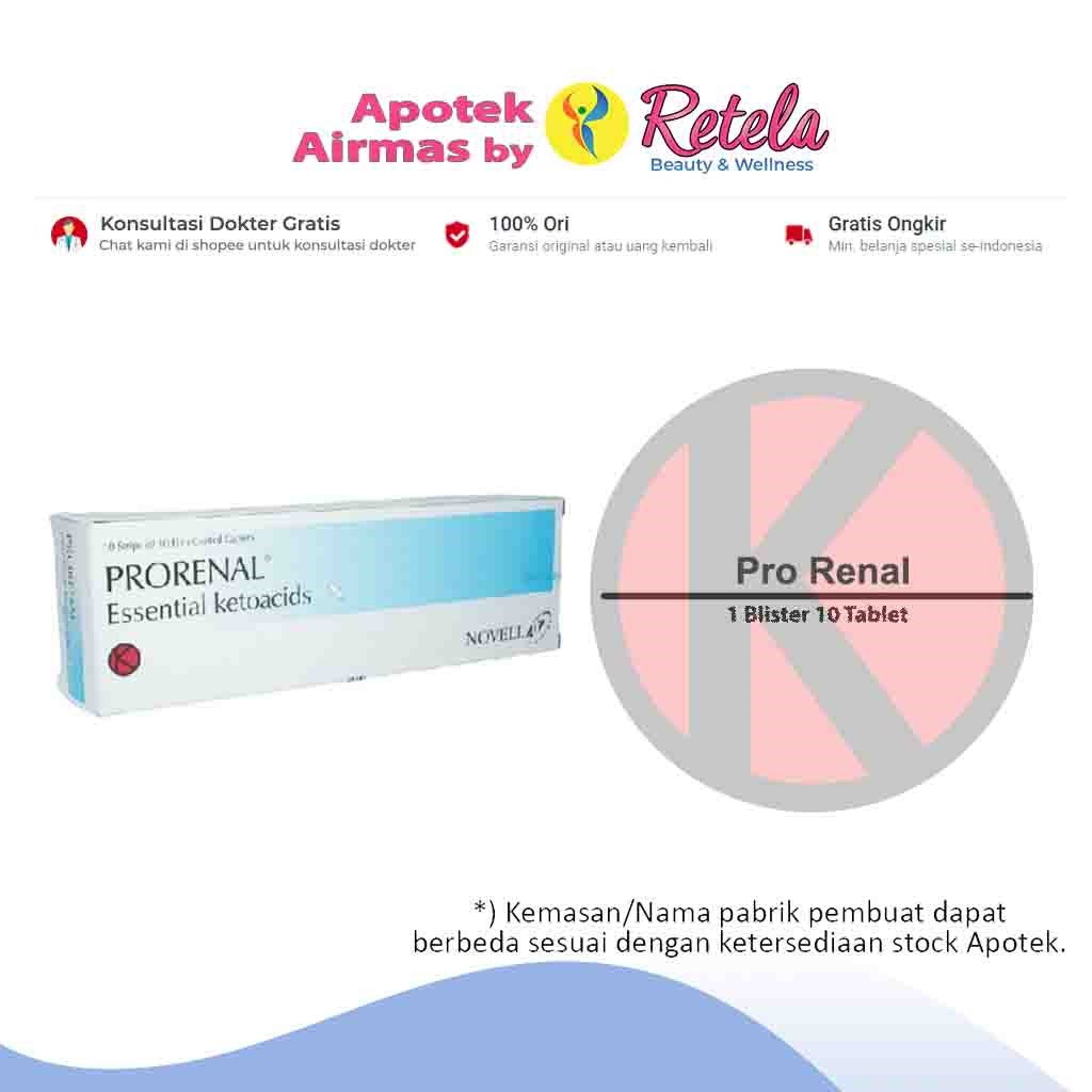 Jual PRO RENAL 1 STRIP 10 TABLET | Shopee Indonesia