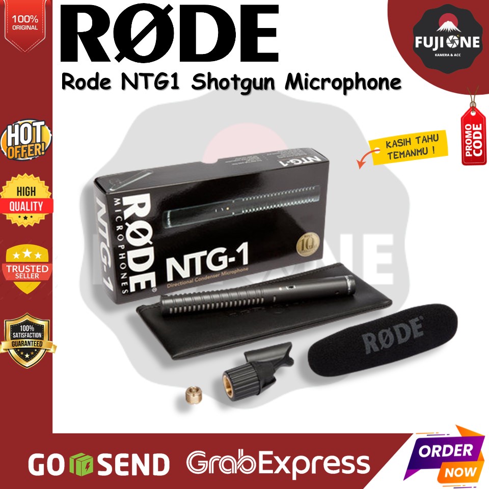 Jual Rode NTG1 Shotgun Microphone | Shopee Indonesia
