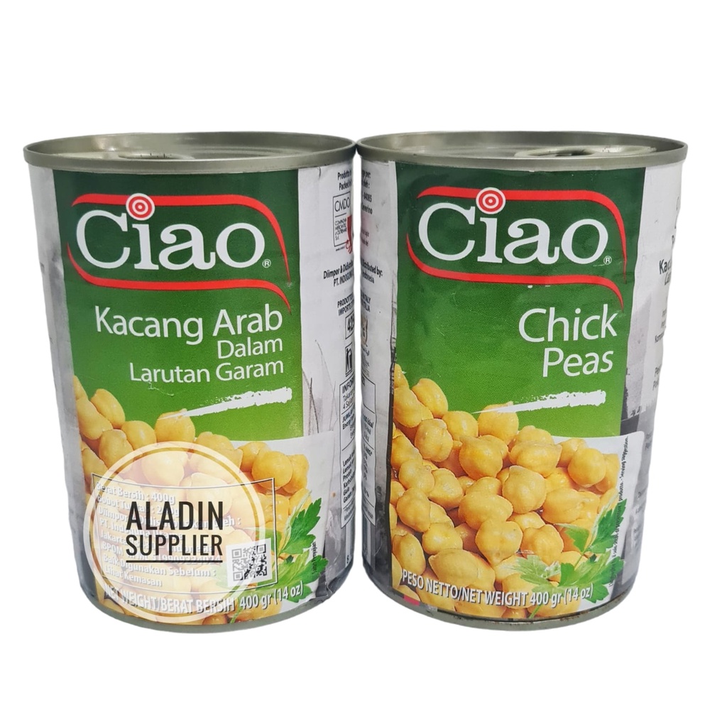 Jual Ciao Kacang Arab 400gr - Chick Peas / Garbanzo Beans Kaleng from ...