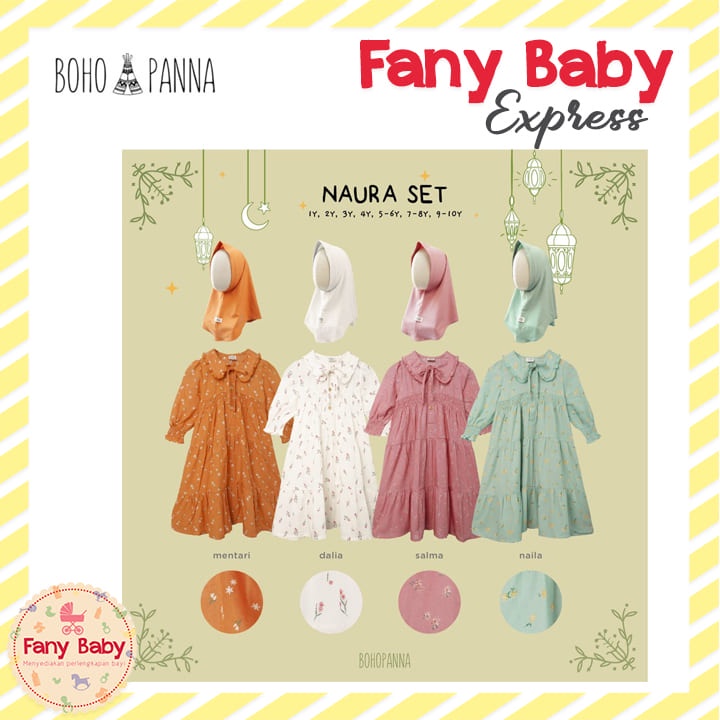 Jual BOHOPANNA - RAYA COLLECTION - NAURA SET | Shopee Indonesia