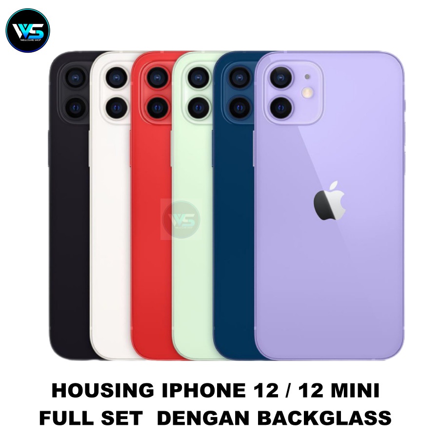 Jual Housing Ip 12 12 Mini Full Set Casing + Backglass Tutup Belakang ...