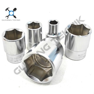 Jual WIPRO Mata Kunci Sock Socket PENDEK 1/2" 8 9 10 11 12 13 14 17 18 19 20mm 6PT WIPRO / Mata ...