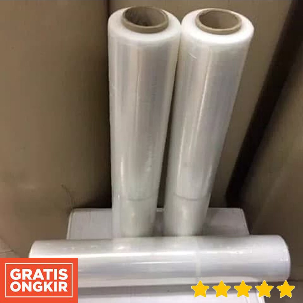 Jual Plastik Wrapping 50cm x 150Meter Plastik Wrapping Bening 50cm x ...