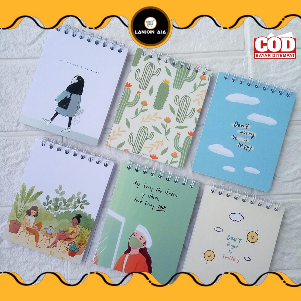 Jual Notebook Mini Astetik Polos / Buku Catatan Buku Gambar Mini ...