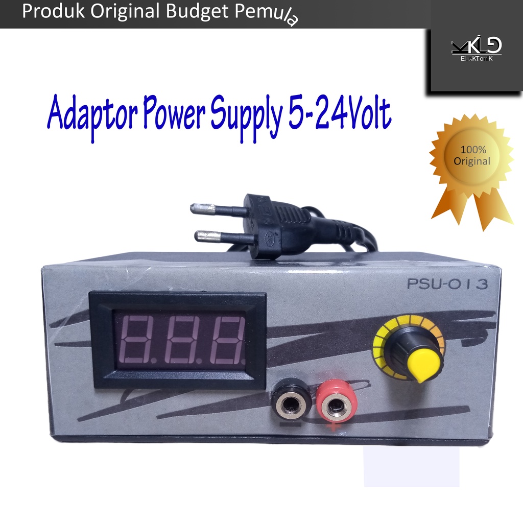 Jual Power Supply PSU Adaptor Variable SMPS 5-24Volt Charger Accu Aki | Shopee Indonesia