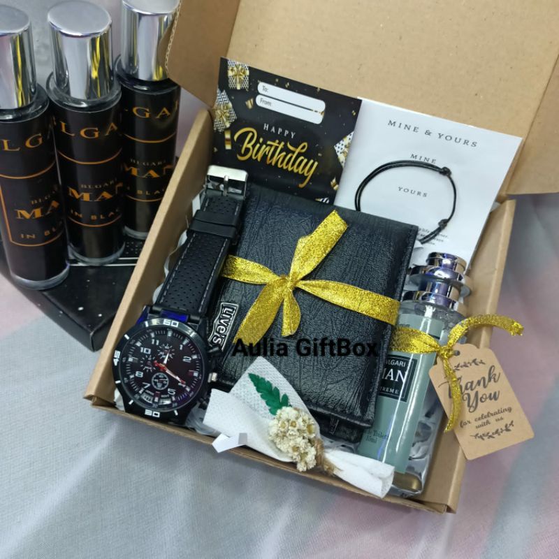 Jual SET HADIAH HAMPERS COWOK | GIFTBOX COWOK HADIAH ULANG TAHUN ...