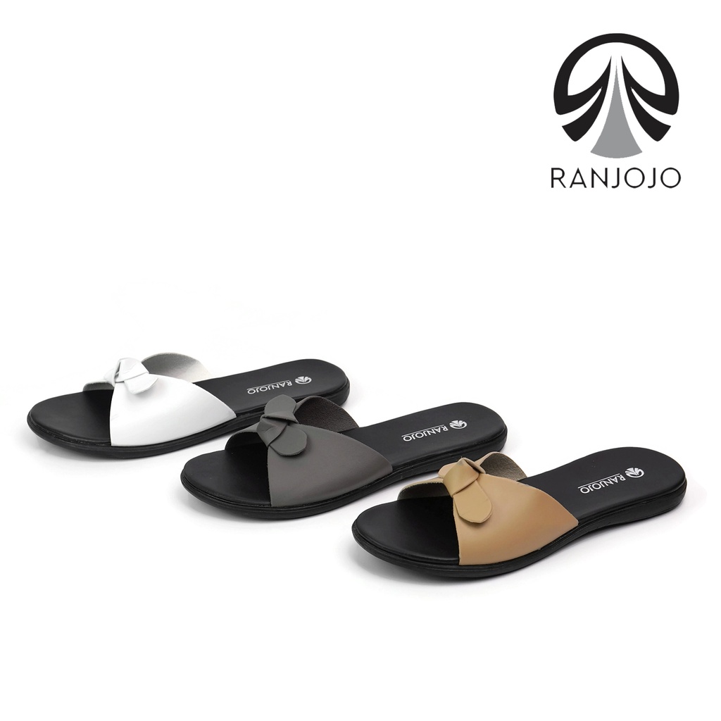 Jual Sandal Wanita Teplek Pita Original Wanita terbaru Sandal Slop ...