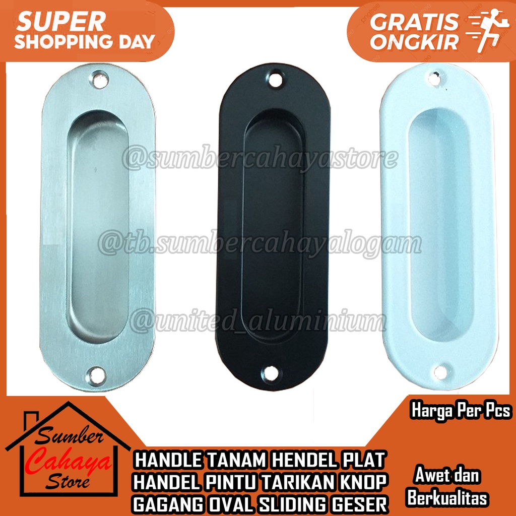 Jual Pull Plate Handle Tanam Handel Kom Com Pintu Sliding Tarikan ...