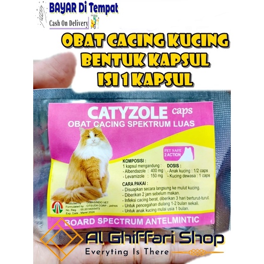 Jual Obat Kucing Cacingan Obat Cacing Kucing Super Ampuh Membasmi ...