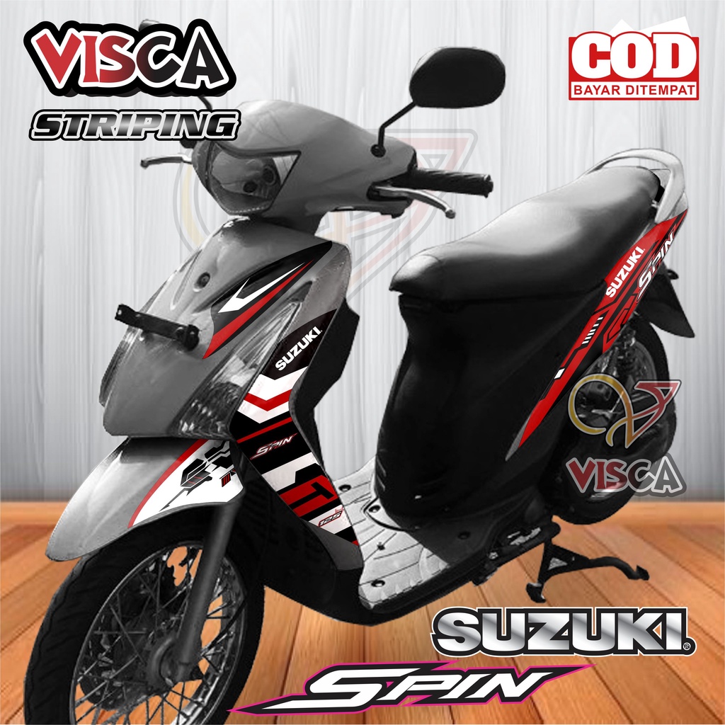 Jual Stiker Striping Suzuki Spin 125 Variasi Hitech | Shopee Indonesia