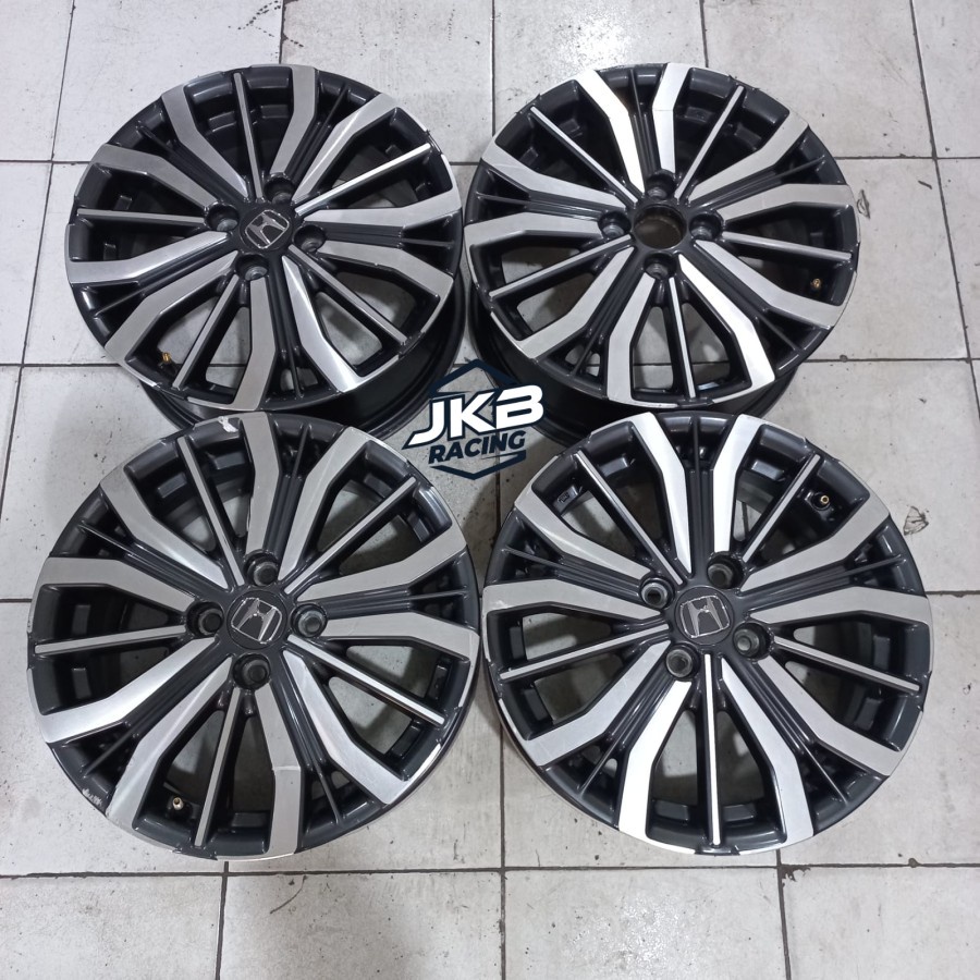 Jual velg mobil second ori city ring 16 pcd 4x100 buat brio jazz freed | Shopee Indonesia