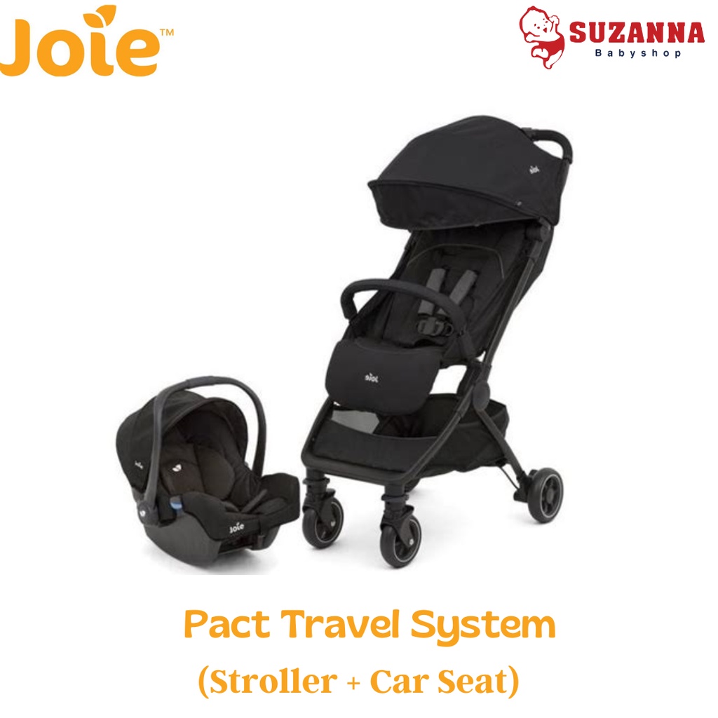 Jual Joie Stroller Pact Travel System (Include Car Seat) | Shopee Indonesia