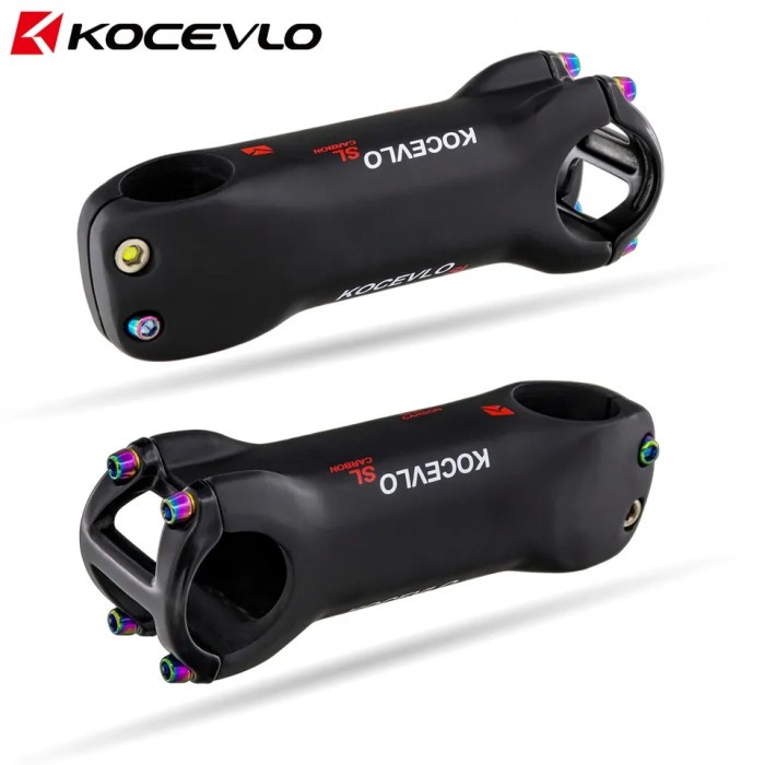 Jual KOCEVLO SL Stem Carbon 6 derajat 70/80/90/100mm - Stem sepeda Balap RB XC | Shopee Indonesia