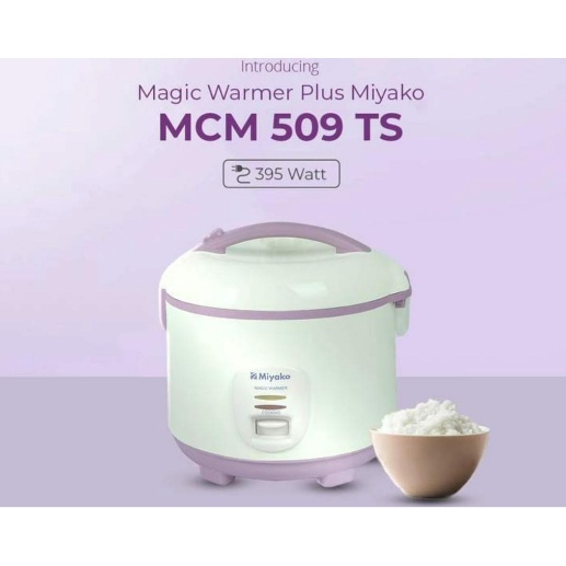 Jual Penanak Nasi Miyako Magic Com Rice Cooker 1.8 Liter MCM 509TS MCM ...