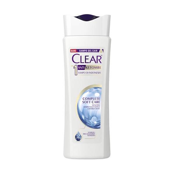Jual CLEAR SHAMPO ANTI DANDRUFF COMPLETE SOFT CARE 160 ML | Shopee ...