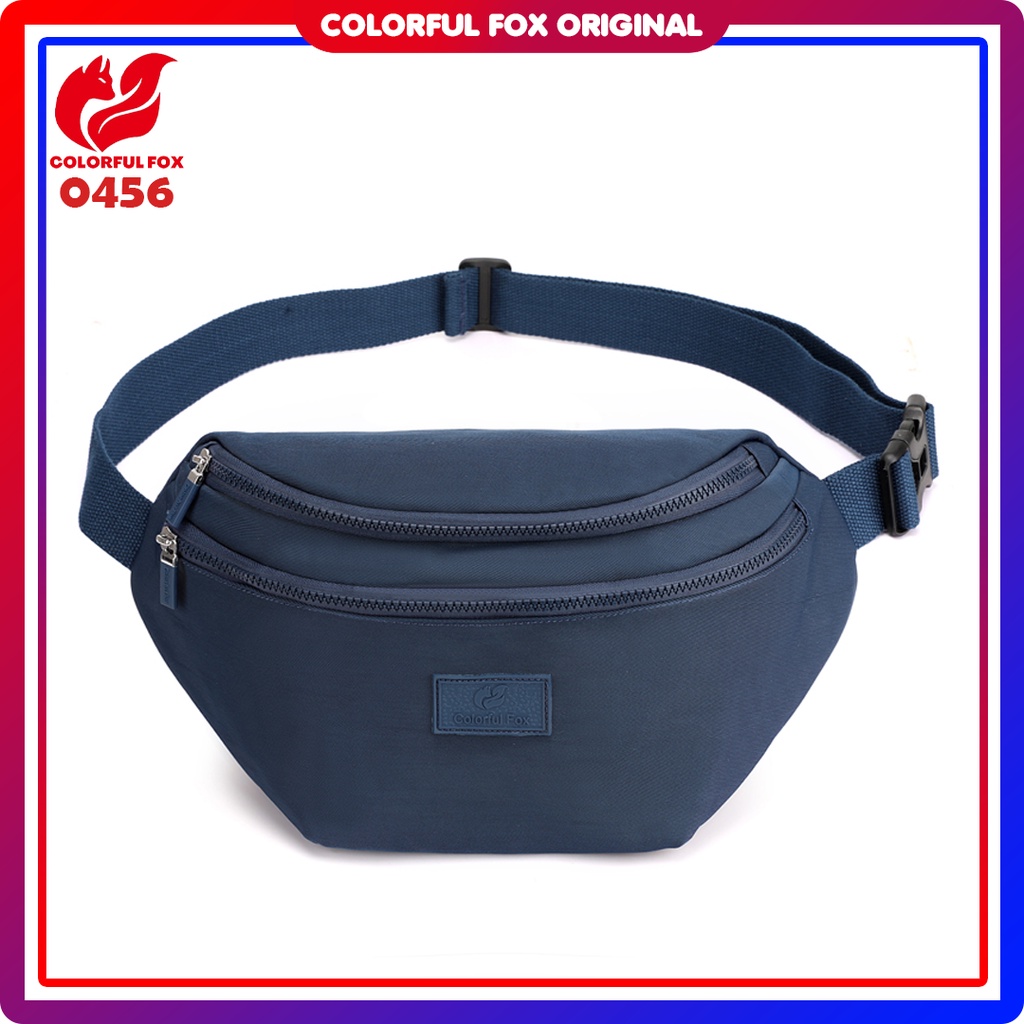 Jual Tas original - Tas pinggang colorful fox 0456 nilon waterproof ...
