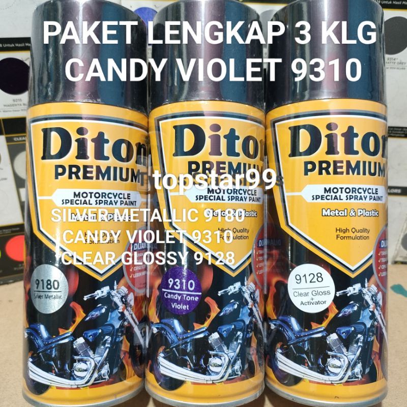 Jual Diton Premium Paket 3 Kaleng 400cc Ready Berbagai Varian Warna ...