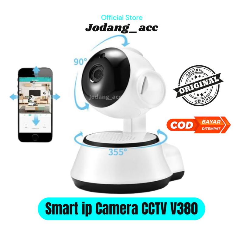 Jual Smart ip Camera CCTV V380 V380 Pro Original wireless HD 960P Q6 ...