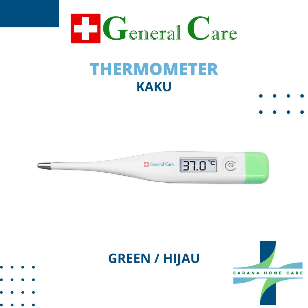 Jual GENERAL CARE Thermometer Rigid/thermometer digital/termometer kaku ...