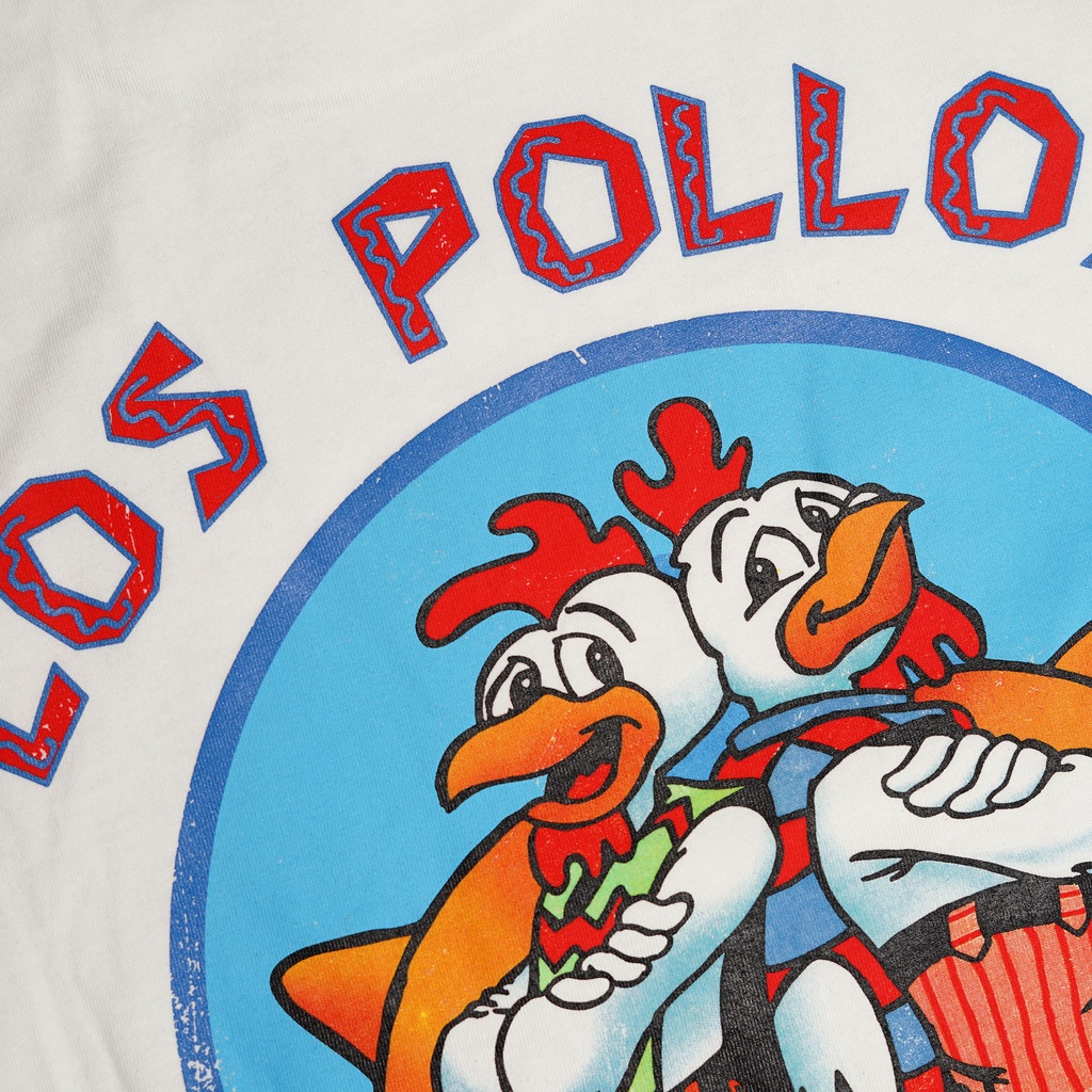 Jual Kaos Los Pollos Hermanos Breaking Bad Movie T-shirt Cotton 20s ...