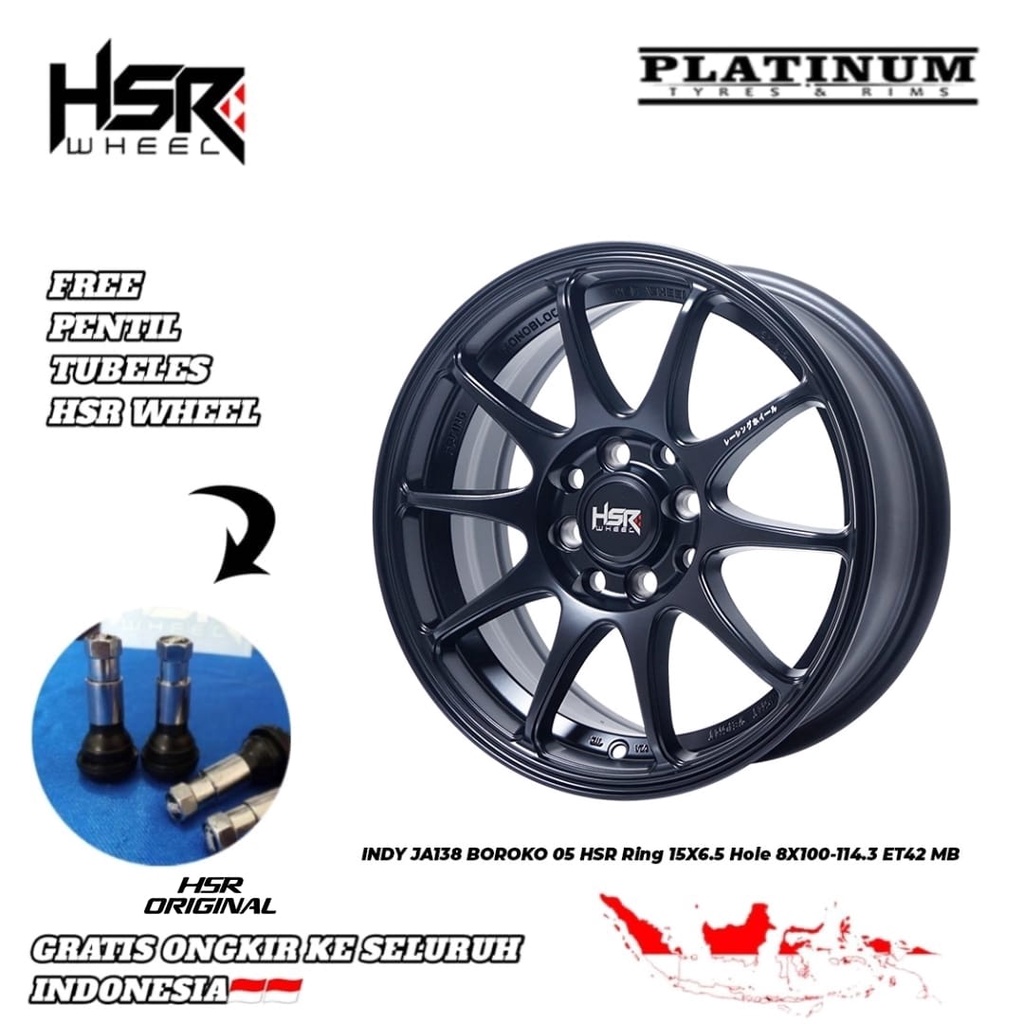 Jual VELG MOBIL R15 RING 15 VELG RACING AVANZA XENIA AGYA AYLA MOBILIO KARIMUN ORIGINAL HSR TYPE ...