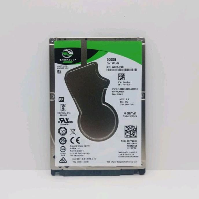 Jual Hardisk 500GB BarraCuda Sata 2,5" Baru HDD 500GB Laptop Notebook ...